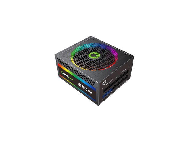 GMX RGB Power Supply, ATX Power Supply 850W Fully Modular 80+ Gold ...