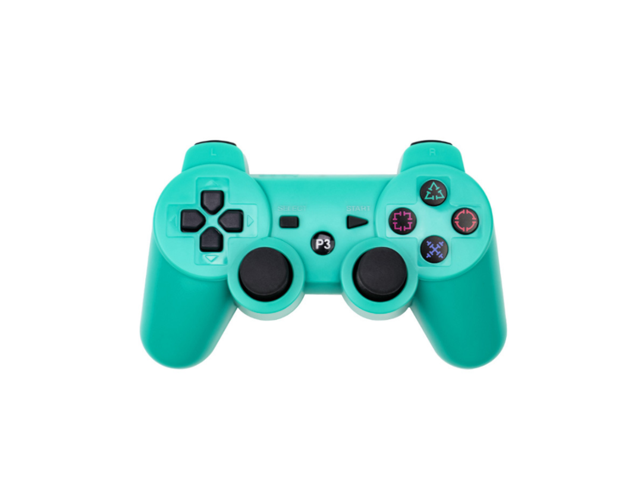 Sakose 2.4GHz 7 Colors Wireless Bluetooth Game Controller For Sony PS3 ...