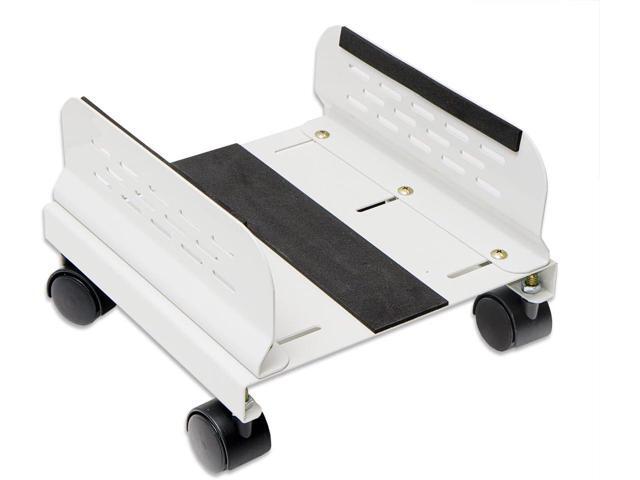 Computer Tower PC Floor Stand Rolling Caster Wheels and Adjustable ...