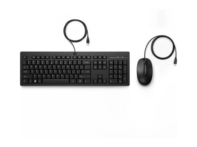 HP 225 Wired Mouse And Keyboard 286J4UTABA - Newegg.com