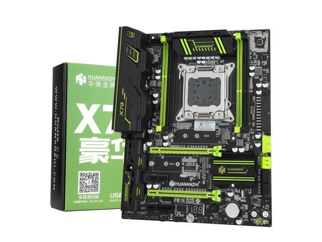 X79 GREEN 2.49 V3.1 X79 motherboard LGA2011 ATX USB3.0 SATA3 PCI-E NVME M.2 SSD support REG ECC ...