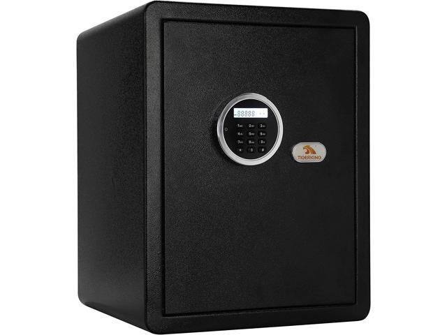 TIGERKING Safe Box with Keypad Digital Safe for Home, Office, Hotel ...