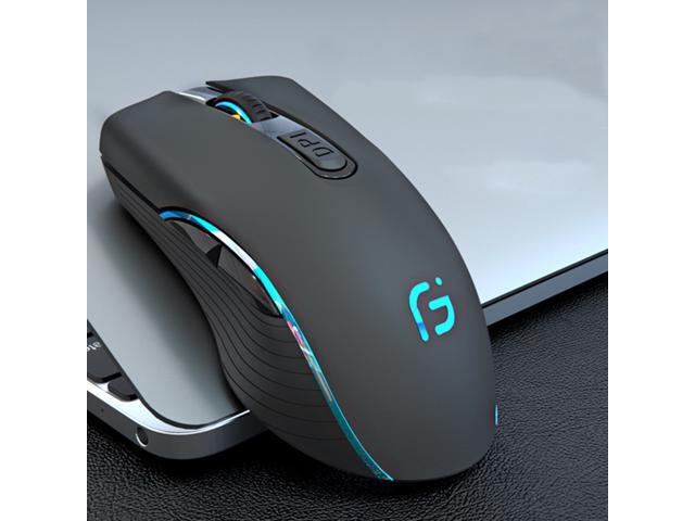 2.4G/Bluetooth Wireless Mouse Silent Dual-mode 2400dpi Mice Game Office ...