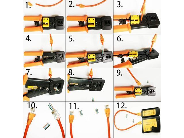 Professional 13 in 1 Network Computer Maintenance Repair Kit,ethernet ...
