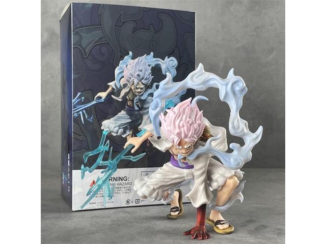 One Piece Monkey. D Luffy Gear 5 Anime Action Figure Statue Character ...