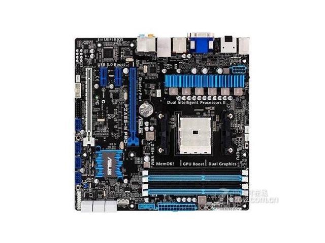 Refurbished: ASUS F2A85-M PRO Socket FM2 DDR3 64GB Micro ATX Motherboard - Newegg.com
