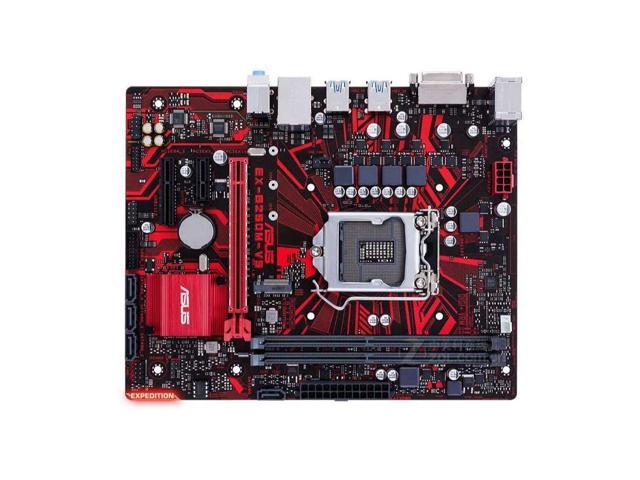 Refurbished: ASUS EX-B250M-V5 LGA 1151 DDR4 32GB Micro ATX Motherboard - Newegg.com
