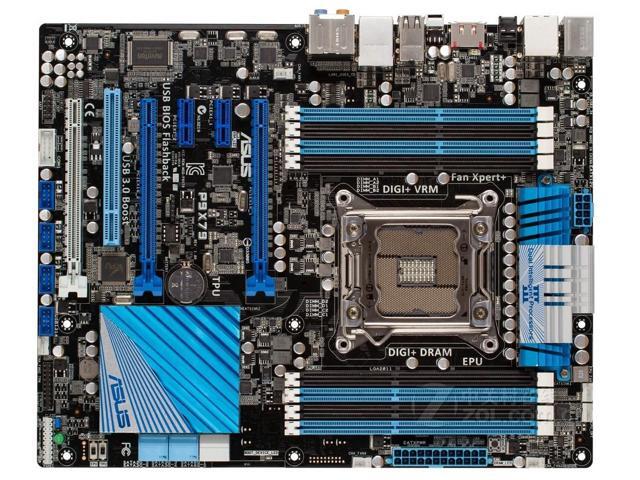 Refurbished: ASUS P9X79 LGA 2011 DDR3 64GB ATX Motherboard - Newegg.com
