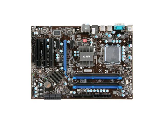 Refurbished: MSI P43-C51 Intel P43 LGA 775 DDR3 16GB ATX Motherboard ...