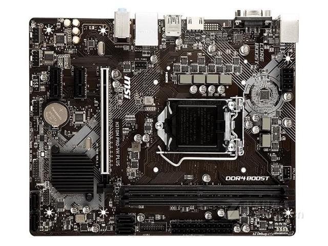 Refurbished: MSI H310M PRO-VH PLUS Intel H310 LGA 1151 DDR4 32GB Micro ...