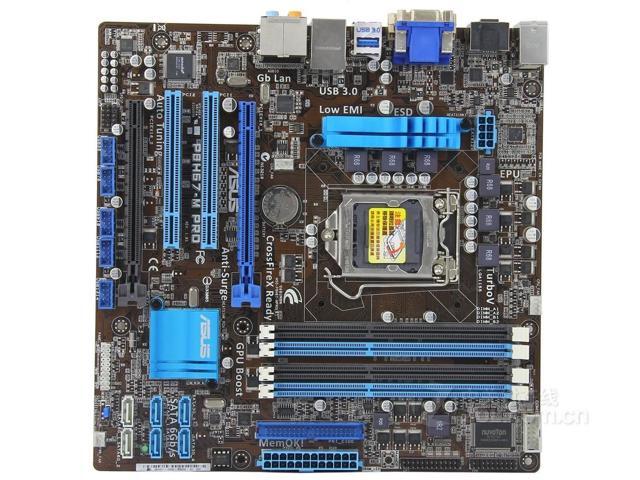 Refurbished: ASUS P8H67-M PRO LGA 1155 DDR3 32GB Micro ATX Motherboard - Newegg.com