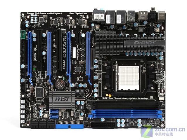 Refurbished: MSI 790FX-GD70 AMD 790FX Socket AM3 DDR3 16GB ATX ...