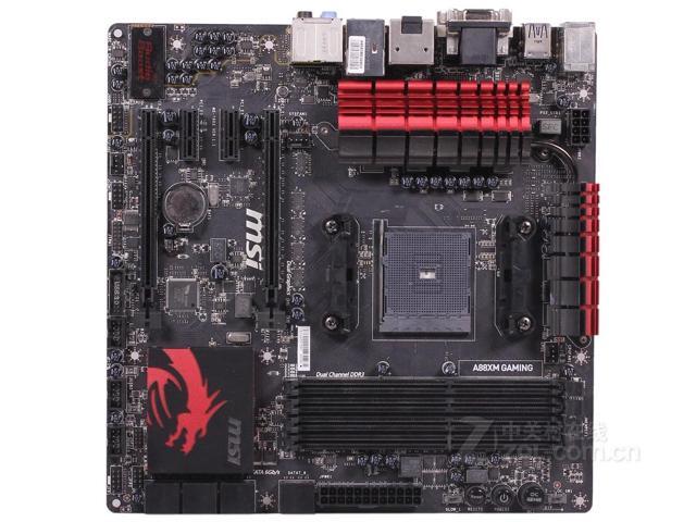 Refurbished: MSI A88XM GAMING AMD A88X Socket FM2/FM2+ DDR3 32GB Micro ATX Motherboard - Newegg.com