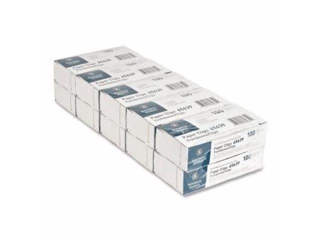 Business Source Paper Clips Jumbo .041 Wire Gauge 1000/PK Silver 65639 ...
