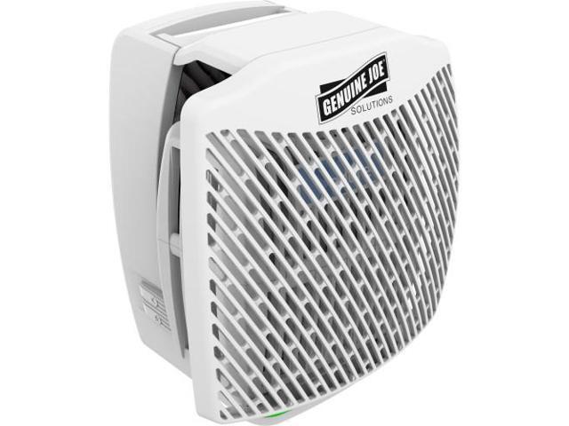 Genuine Joe Dispenser Air Freshener System 3"Wx5-3/10"Lx3-1/4"H White ...