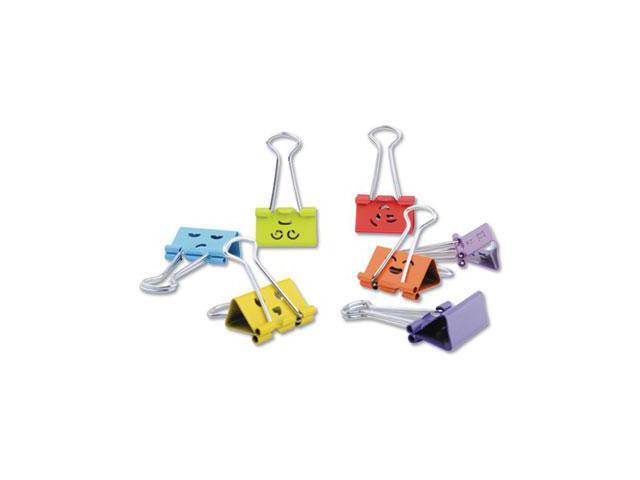 Universal 31031 Emoji Themed Binder Clips, Assorted, Medium, 1 Inch ...