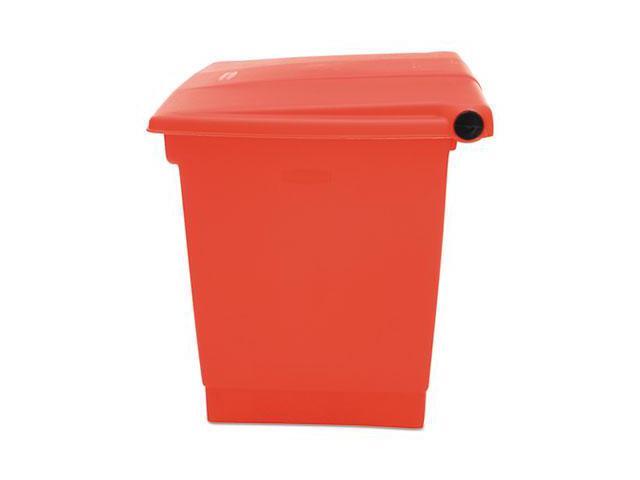 Rubbermaid Commercial 614300RED Step-on Waste Container - Step-on ...