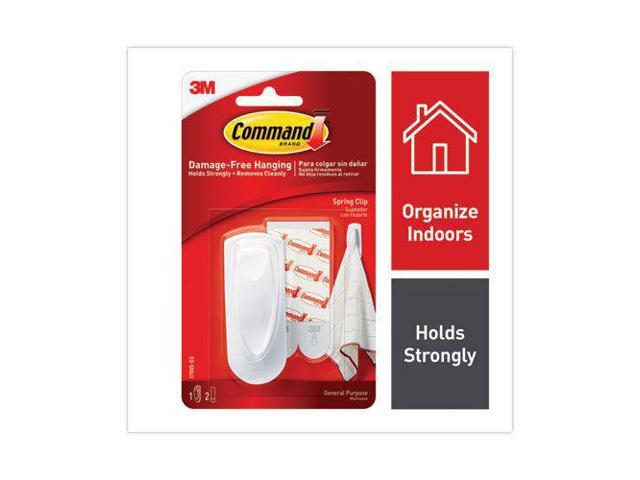 3M 17005 Command Spring Clip 1 clip, 2 strips - Newegg.com