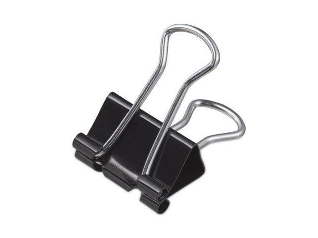 Universal UNV10200 Small Binder Clips, Zip-Seal Bag, 3/8 Inch Capacity ...