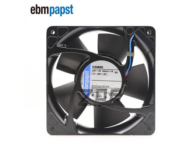 EBM PAPST 4184NXH DC24V 460mA 11W 120 120 38MM 12cm Metal Frame Dual ...