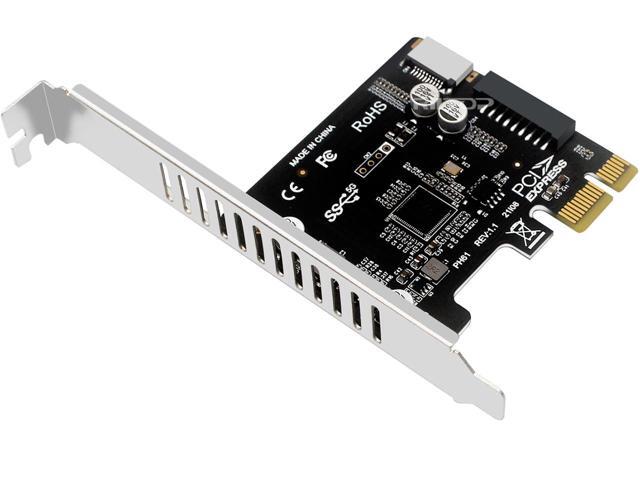 PCIe to 19Pin 20Pin USB 3.0 Header and Type E (A Key) Adapter Card, USB ...