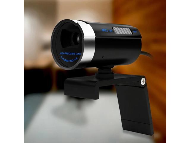 Webcam USB PC Computer Camera Web Cam 360 Degree MIC Clip-on Night ...