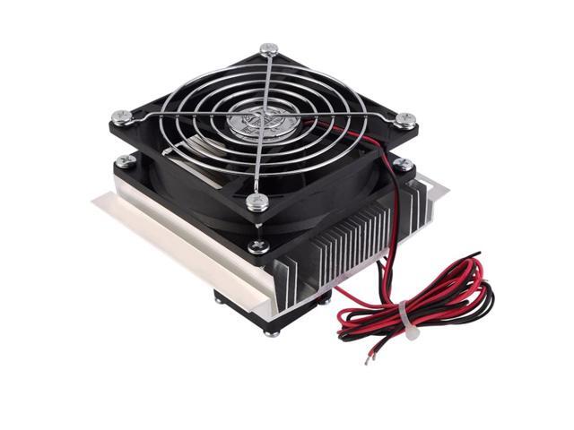 Cool Fan Thermoelectric Cooler For DIY Peltier Refrigeration Cooling ...