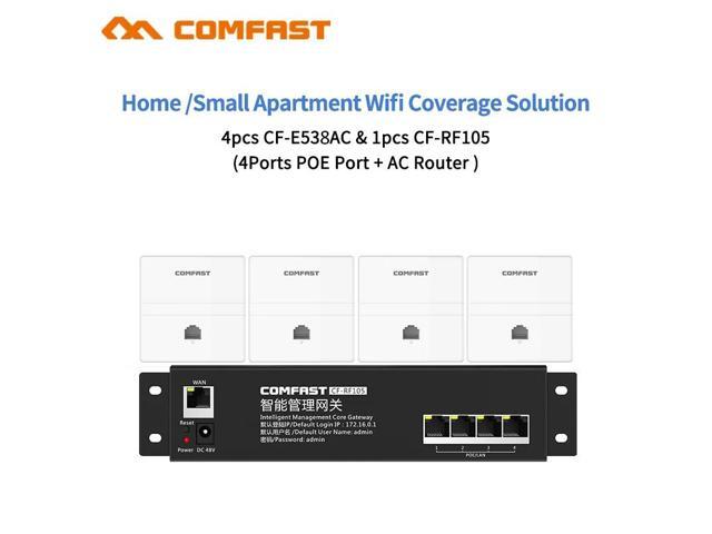 Hotel Wifi Project 1 Smart Core Gateway AC Router 4 LAN Port POE AC ...