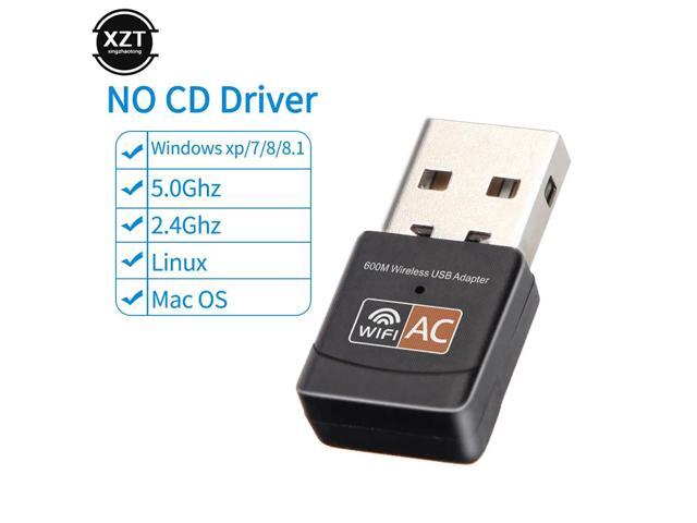 5Ghz WiFi Adapter Wifi USB Ethernet Dongle 5G 2.4G Receiver 600Mbps ...