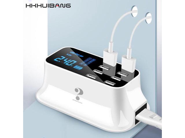 usb charger hub 8 port power station bank usb charger station power ...