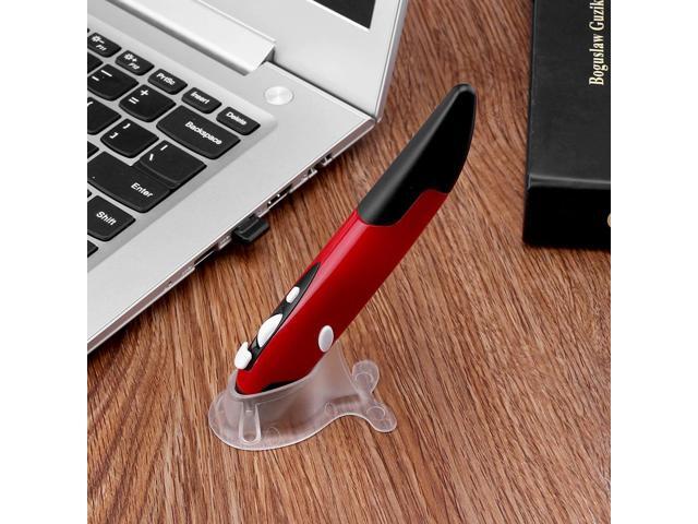 Thin Wireless Mouse Optical Pen Air Mouse Adjustable 500 / 1000DPI For ...