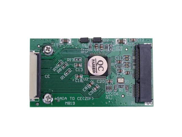 1pc Mini SATA mSATA PCI-E IPOD SSD to 40pin 1.8inch ZIF CE Converter ...