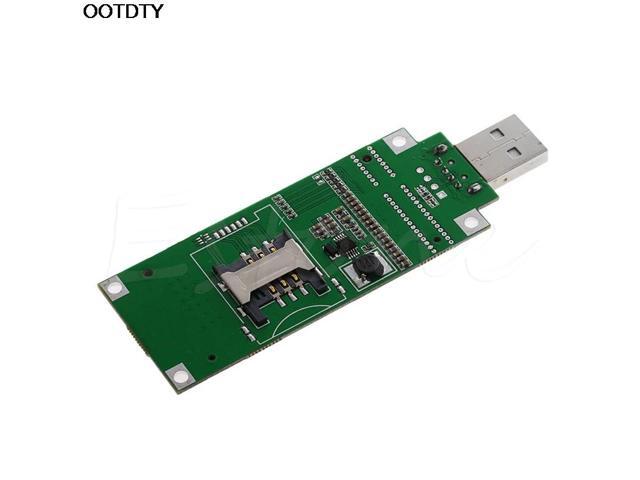 PCI-e Wireless WWAN to USB Adapter card With SIM Card Slot Module ...