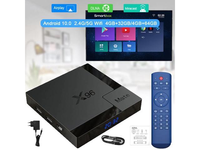 New mate iptv box 4G 32G 4G 64G android 10.0 tv box Allwinner H616 Mail ...