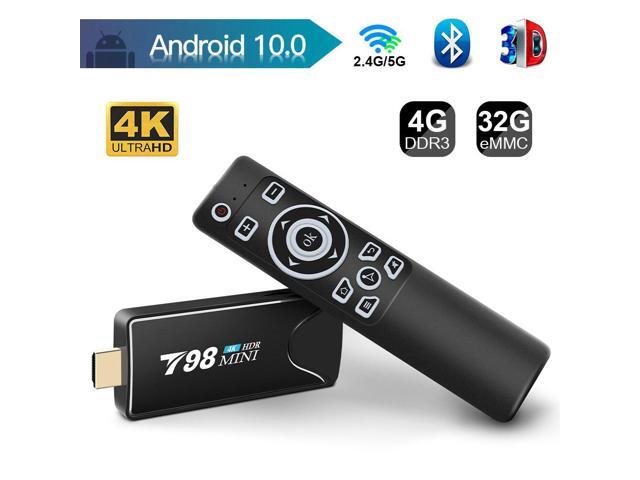 Stick 4K T98 MINI Smart Box Android 10 4GB 32GB RK3318 Quad-Core 2.4G/5 ...