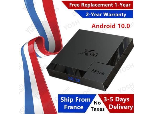 New mate iptv box 4G 32G 4G 64G android 10.0 tv box Allwinner H616 Mail ...