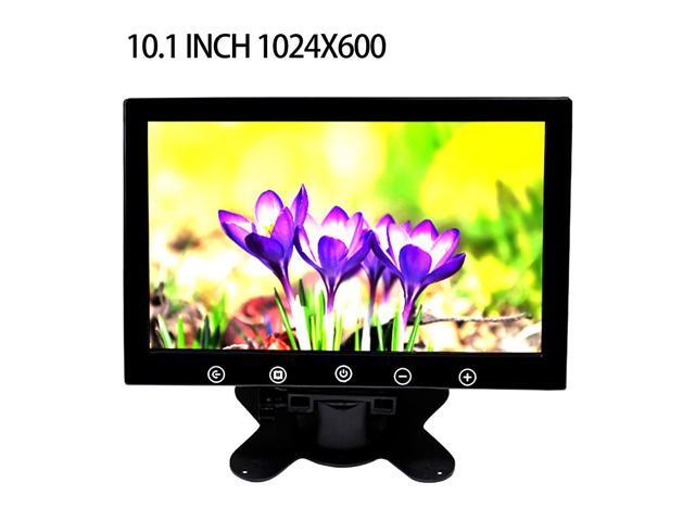 10.1 Inch monitor portatil 1024x600 Desktop Car Reverse Backup Rearview ...