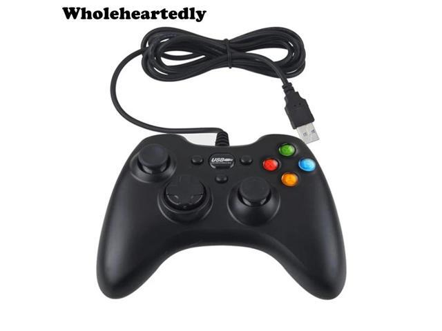 New Wired USB PC Game Controller Handle double shock Joypad Remote ...