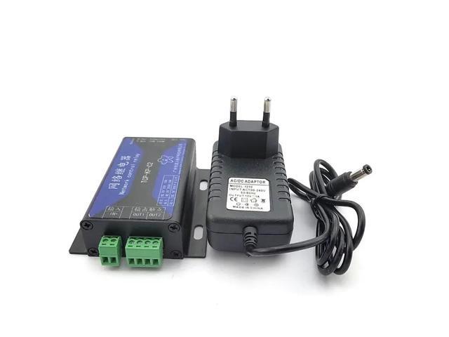 IP Ethernet relay 2 way network relay module network switch 1 way isolated inputTCP-KP-C2 ...