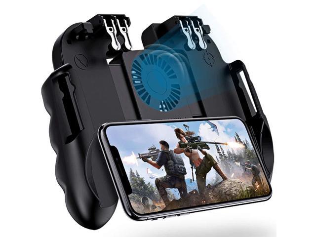 6 Finger All-in-One Mobile Game Controller Fire Key Button for PUBG ...