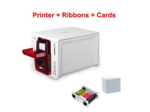 Evolis Zenius Single Sided ID Printer with ID Software with R5F008S134 ...