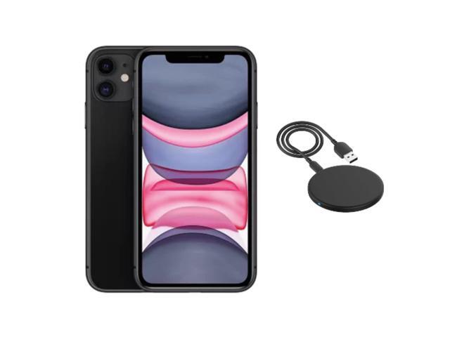 Refurbished: Apple iPhone 11 A2111 (Fully Unlocked) 128GB Black w ...