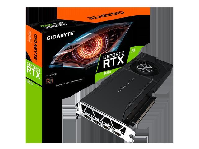 GIGABYTE GeForce RTX 3080 10GB GDDR6X PCI Express 4.0 Video Card GV ...