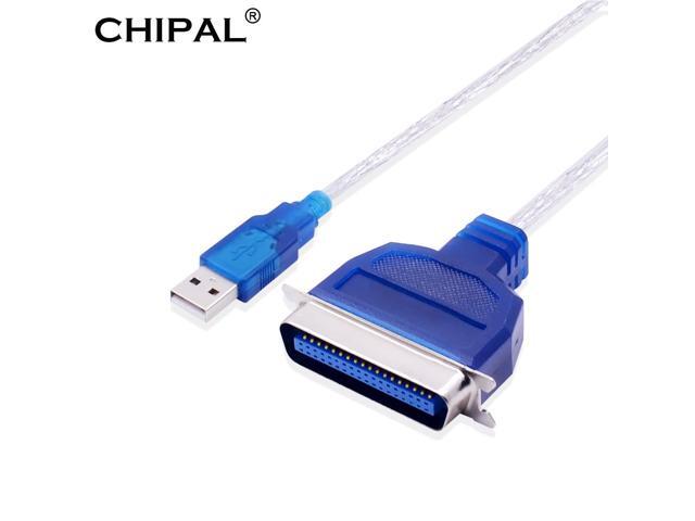 USB printer Cable 36 pin data line LPT male Port Parallel IEEE 1284 ...