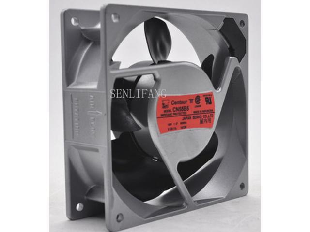 CN55B5 Aluminum Frame Cooling Fan AC 100V 0.23A/0.19A 14W/12W 2950RPM ...