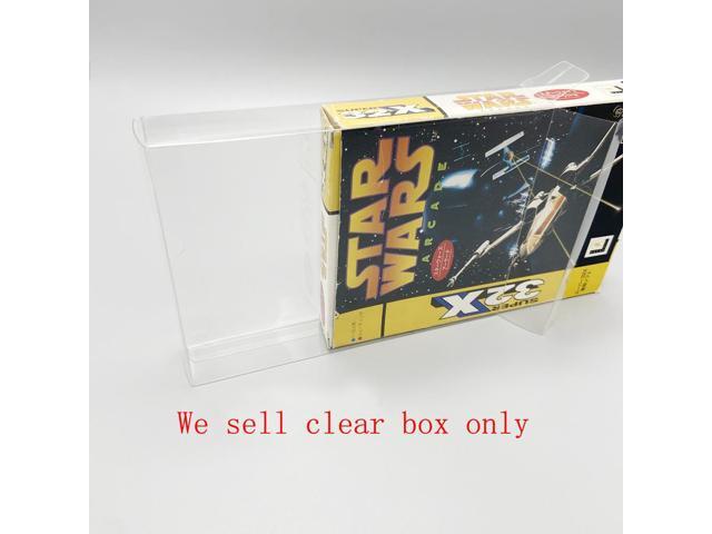 Transparent PET display box cover for SEGA SUPER 32X game protection ...