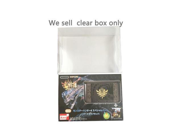 Clear transparent PET box cover For 3DS LL Monster hunter Japan version ...
