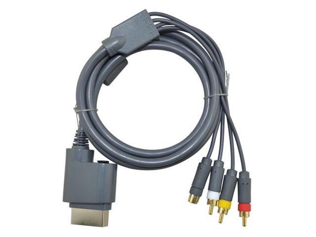 10pcs S-Video AV Cable Audio Video cable Lead for Microsoft for Xbox ...