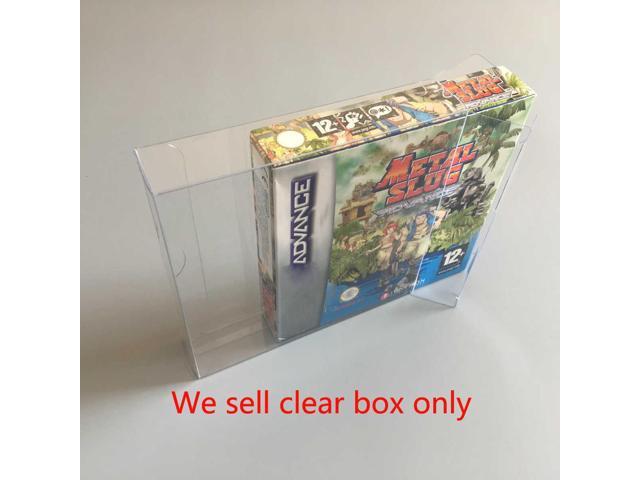 100pcs Clear transparent box For GBA US version game card Display ...