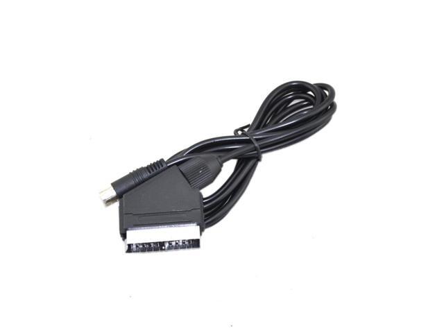 100pcs a lot Wholesale Audio Video Scart Cable for SEGA Genesis 2 for ...